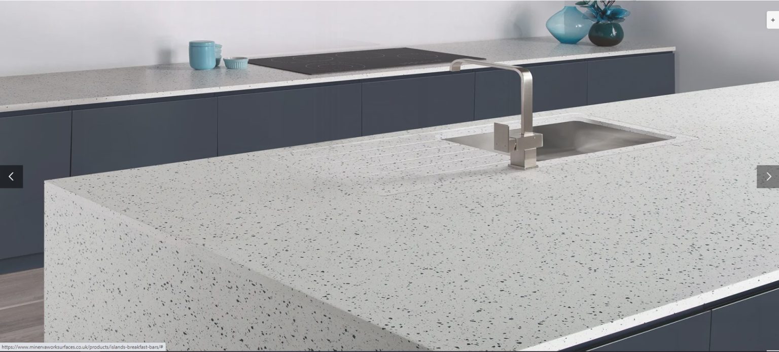 Minerva Ice Blue (Solid Surface) – Llandaff Laminates LTD