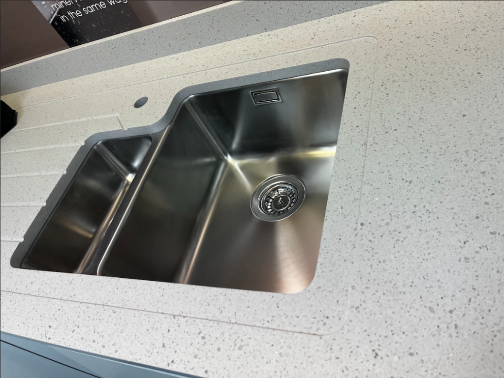 Minerva Grey Crystal (Solid Surface) – Llandaff Laminates LTD