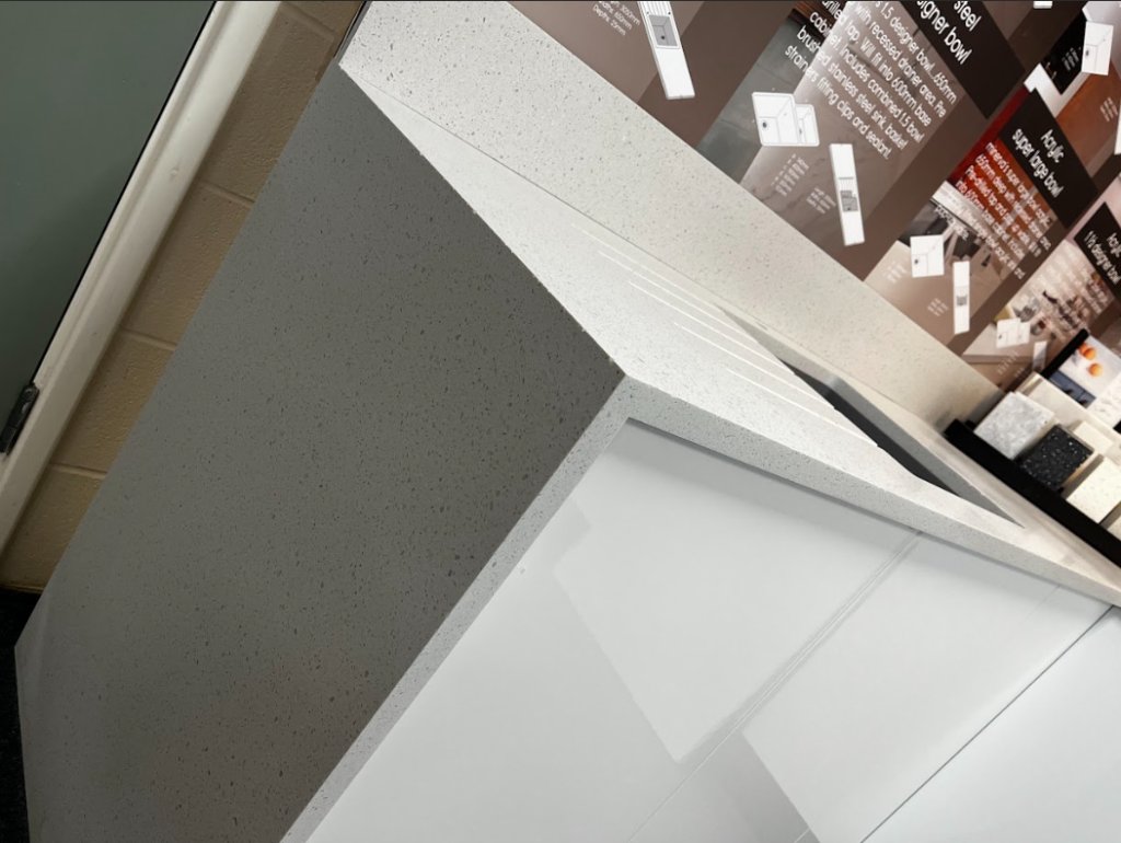Minerva Grey Crystal (Solid Surface) – Llandaff Laminates LTD