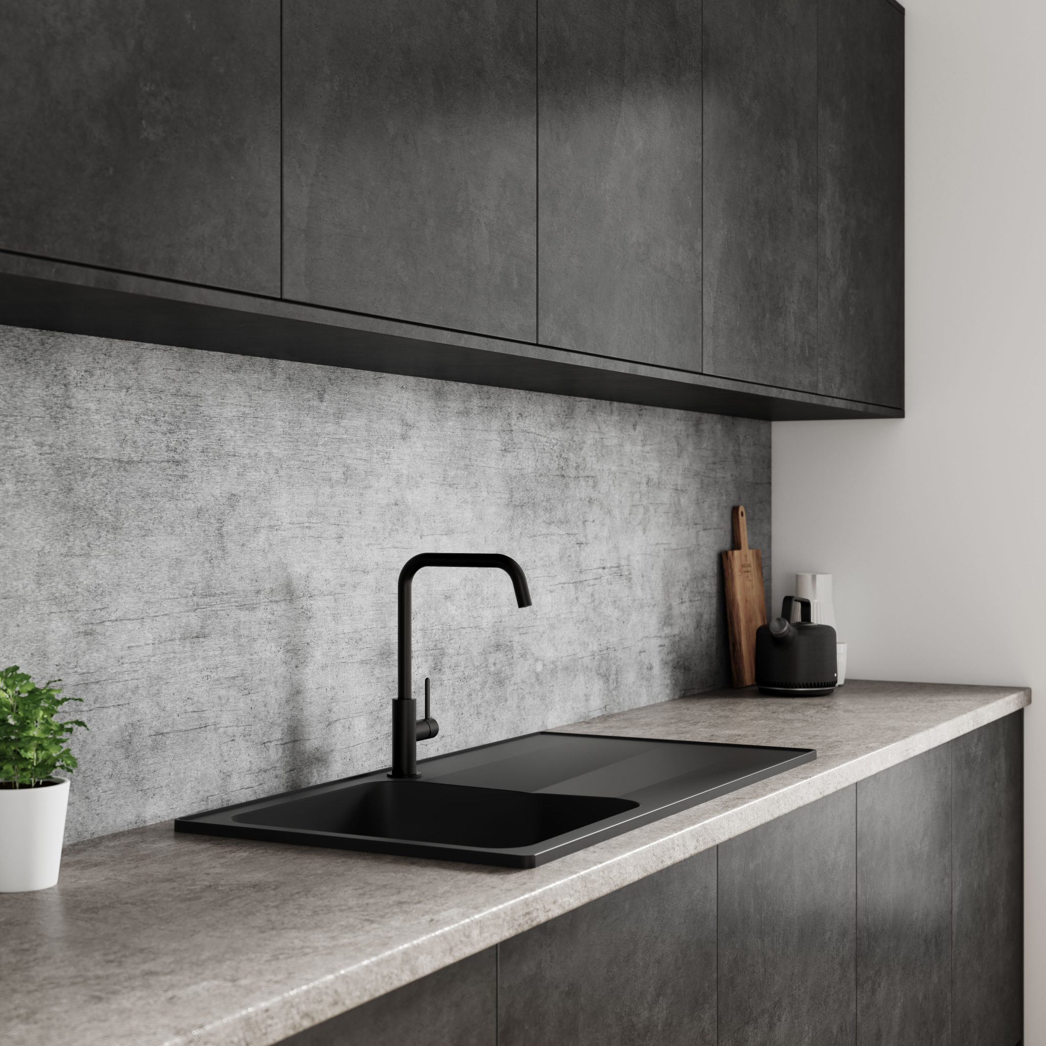 Alloy Brooklyn Concrete Timber (Splashback) – Llandaff Laminates LTD