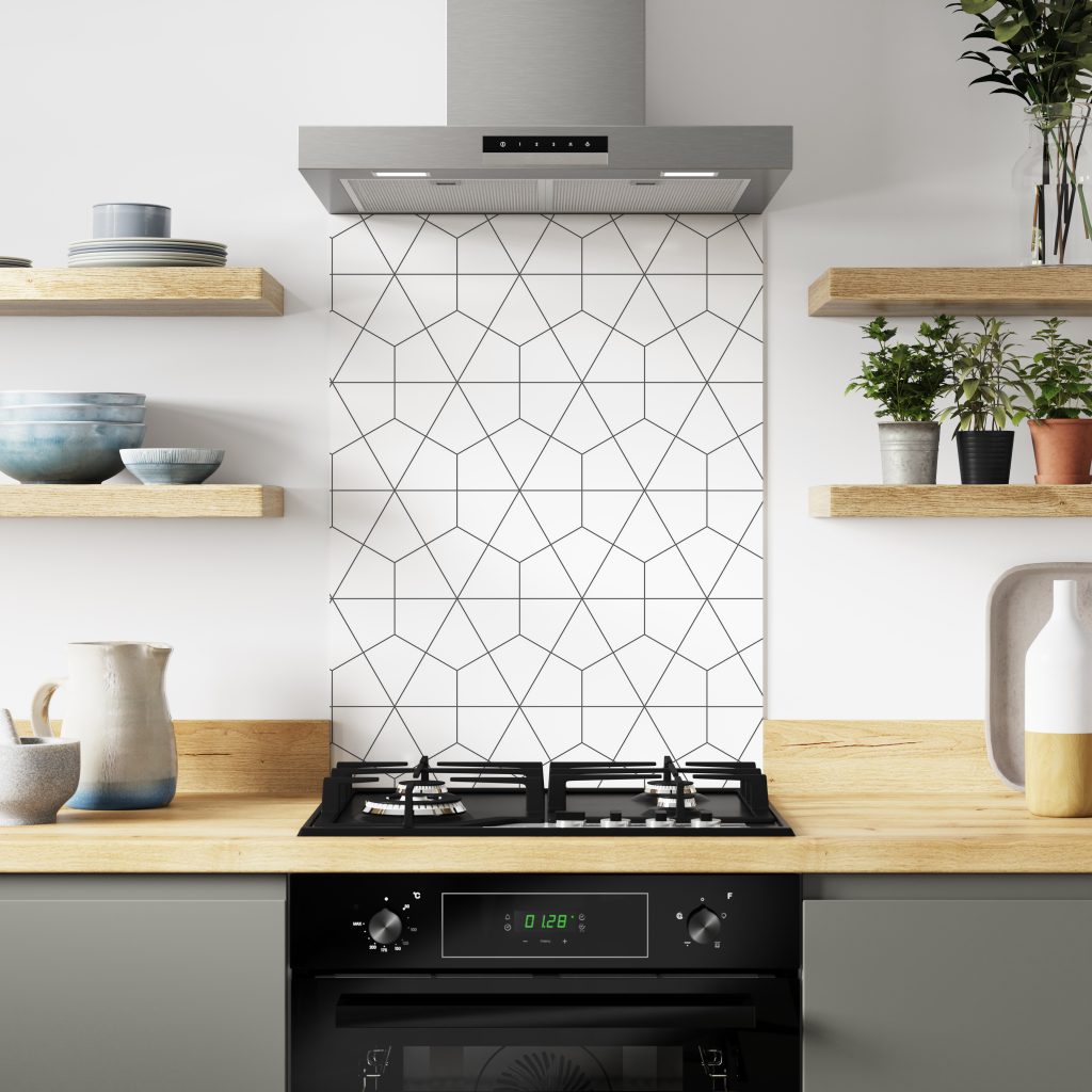 Alloy Geometry Shell (Splashback) – Llandaff Laminates LTD