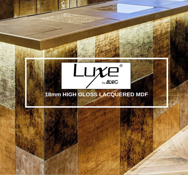 Luxe By Alvic High Gloss Lacquered MDF – Llandaff Laminates LTD
