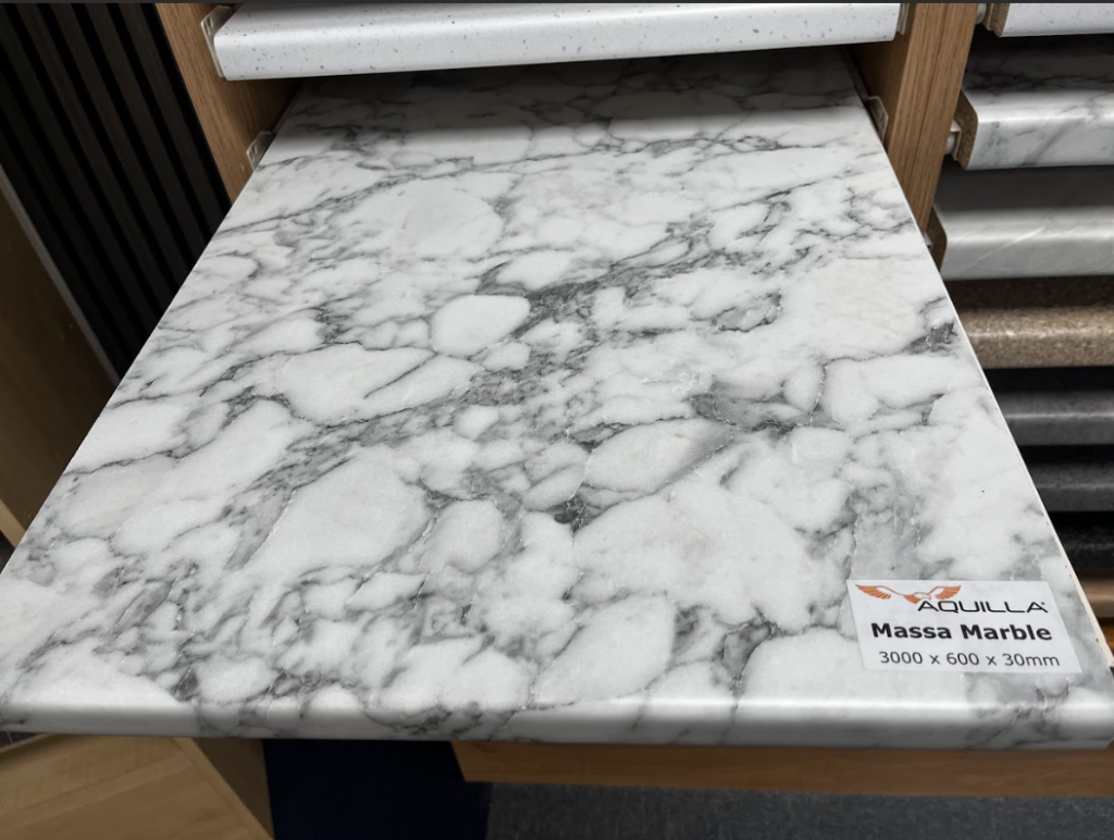 Aquilla 3m 30mm Massa Marble (Laminate) – Llandaff Laminates LTD